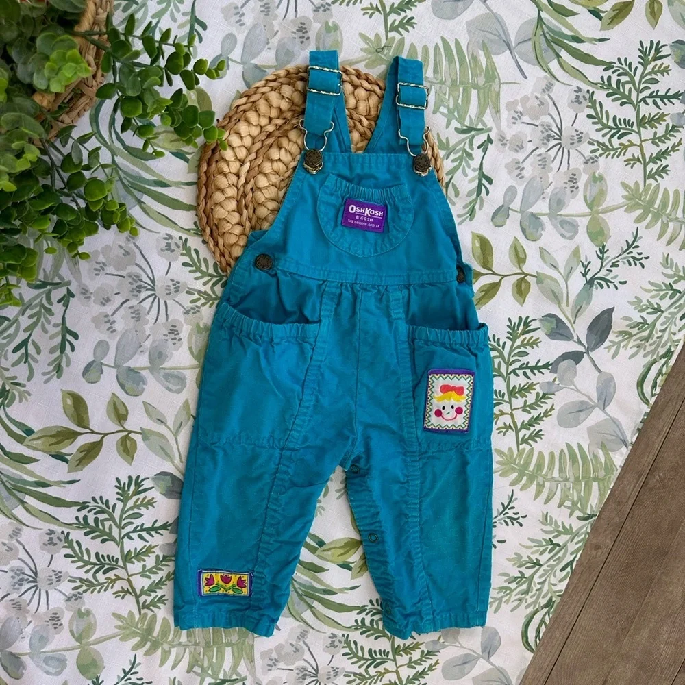 OshKosh B'gosh | Bottoms | Vintage Oshkosh Toddler Girl Patchwork ...